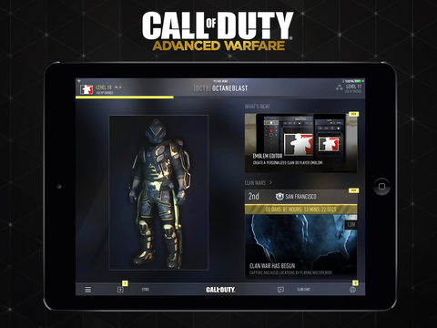 Call of Duty: Advanced Warfare Companion app now available for iPhone ...