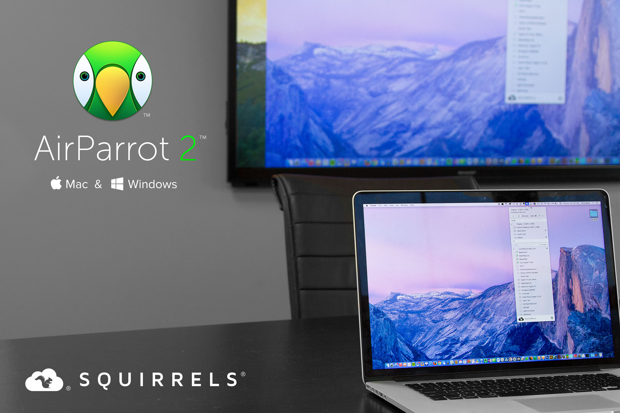 AirParrot 2 brings Mac & Windows screen mirroring to Chromecast, drag ...