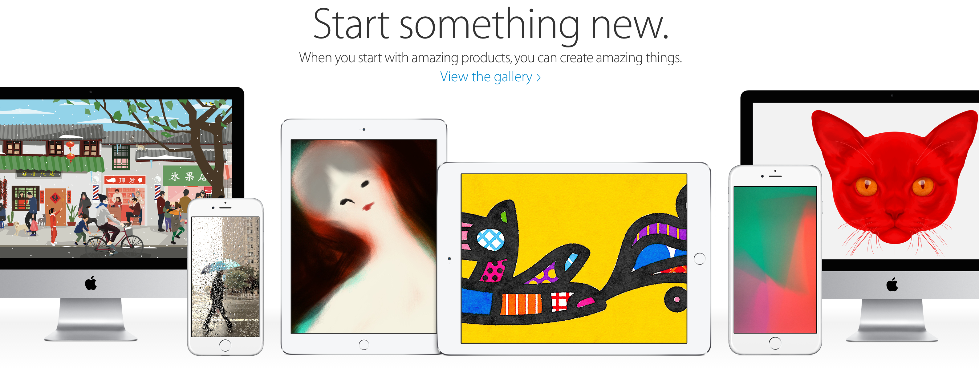 Apple brings its "Start Something New." page global for New Years 2015 ...