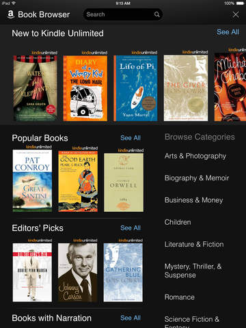 Amazon's Kindle for iOS app updated w/ Goodreads integration, Audible ...