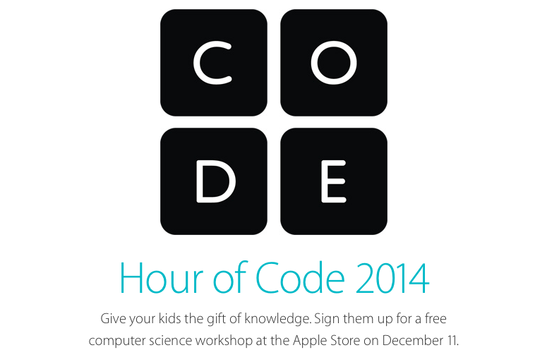 Apple Stores hosting Hour of Code programming workshops on December ...