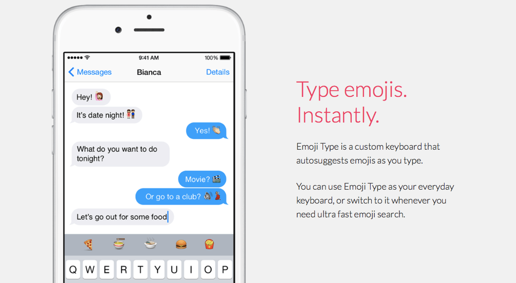 Emoji Type keyboard brings predictive emoji typing to iOS - 9to5Mac