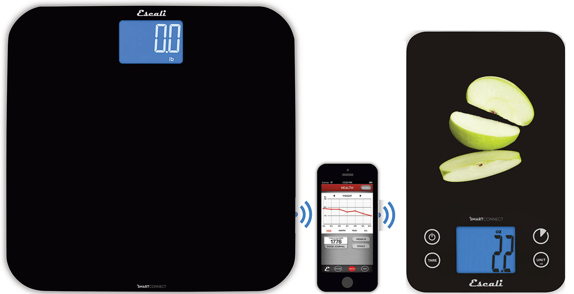 Review: Escali connected bathroom & kitchen scales make dieting smart ...