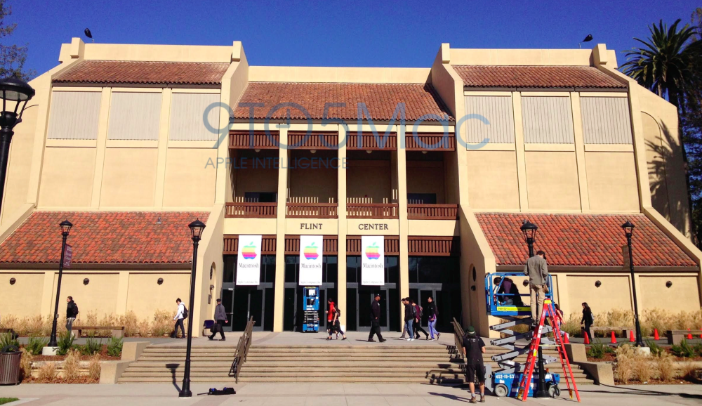Steve Jobs biopic filming at Flint Center for key Macintosh unveiling ...