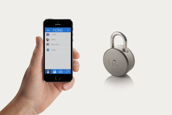CES 2015: Noke is a Bluetooth padlock that can be unlocked with your ...