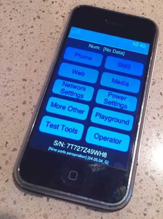 Original Very Rare iPhone 2g SkankPhone Prototype - 9to5Mac