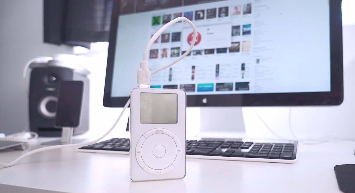 Legacy Support! After 14 years, the first iPod still syncs to the ...