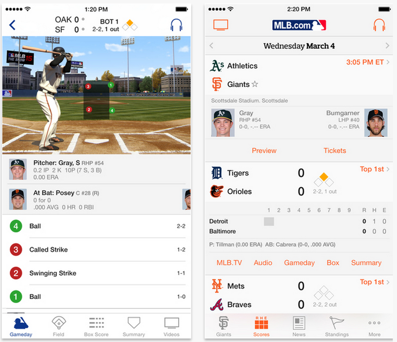 MLB At Bat app redesigned, updated with new features for Spring ...