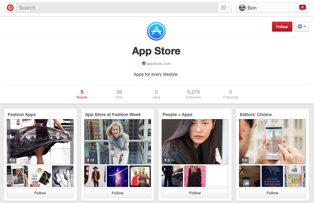 Opinion: Could Apple's Pinterest profile be an early step toward ...