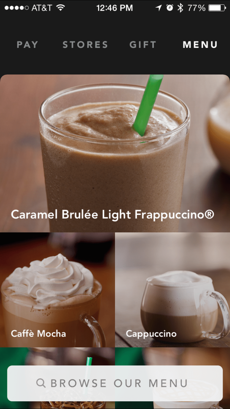 Starbucks iPhone app updated w/ Apple Pay, enhanced menu, more - 9to5Mac