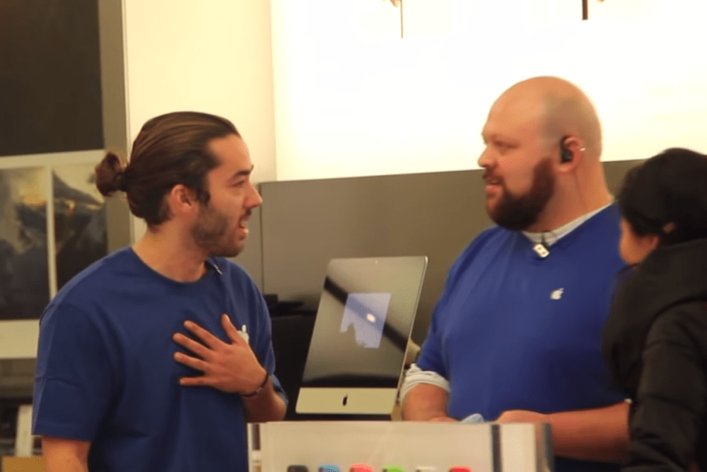 These little shits pretend to work at the Apple Store - 9to5Mac
