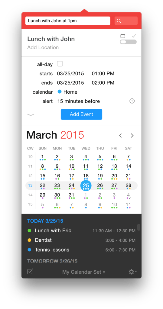 Review: Fantastical 2 for Mac graduates to a full calendar replacement ...