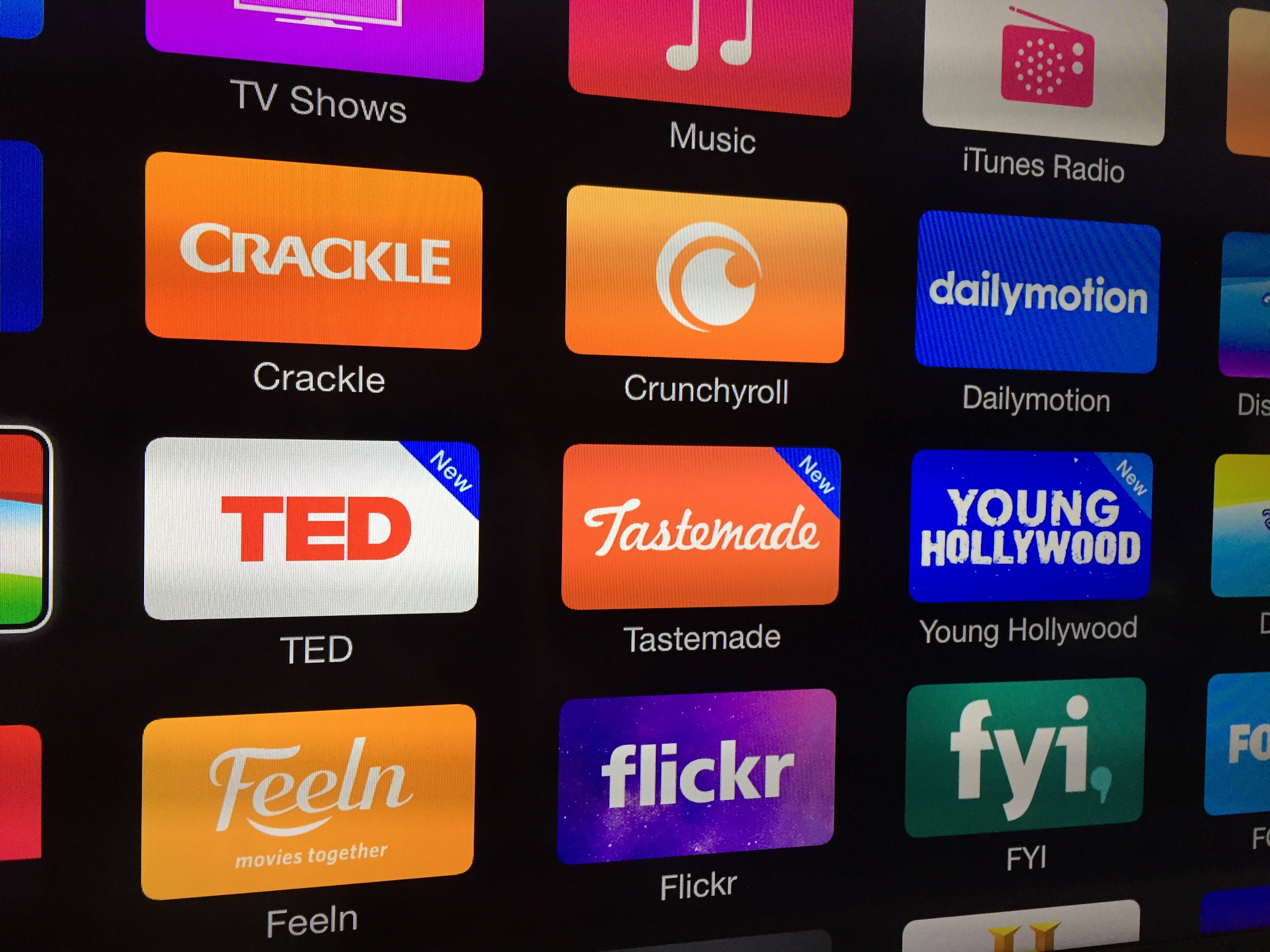 Apple adds TED Talks, Tastemade, and Young Hollywood apps to Apple TV ...