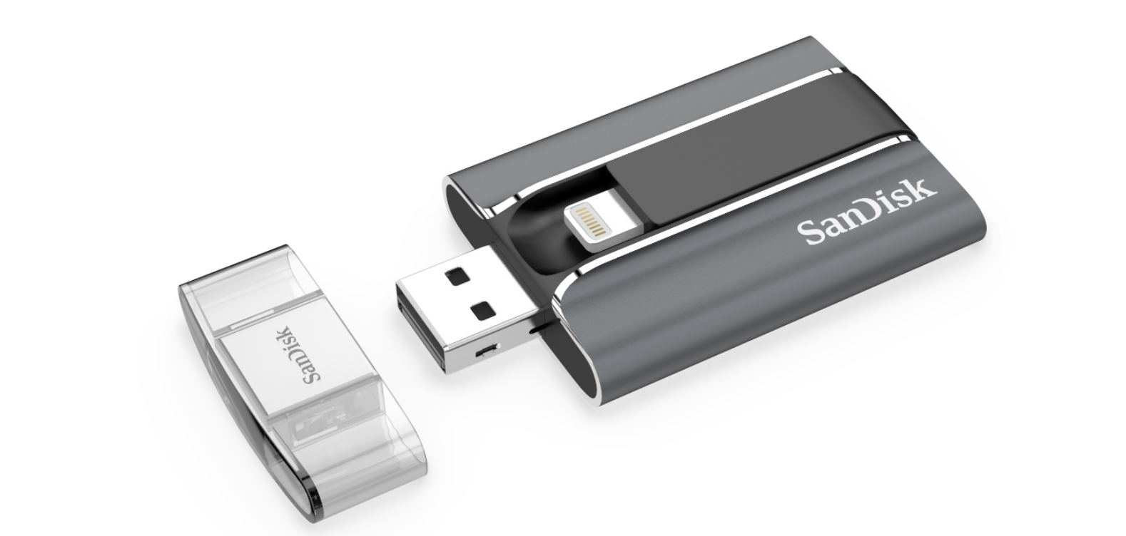 SanDisk’s new iXpand flash drive w/ Lightning connector now comes in ...