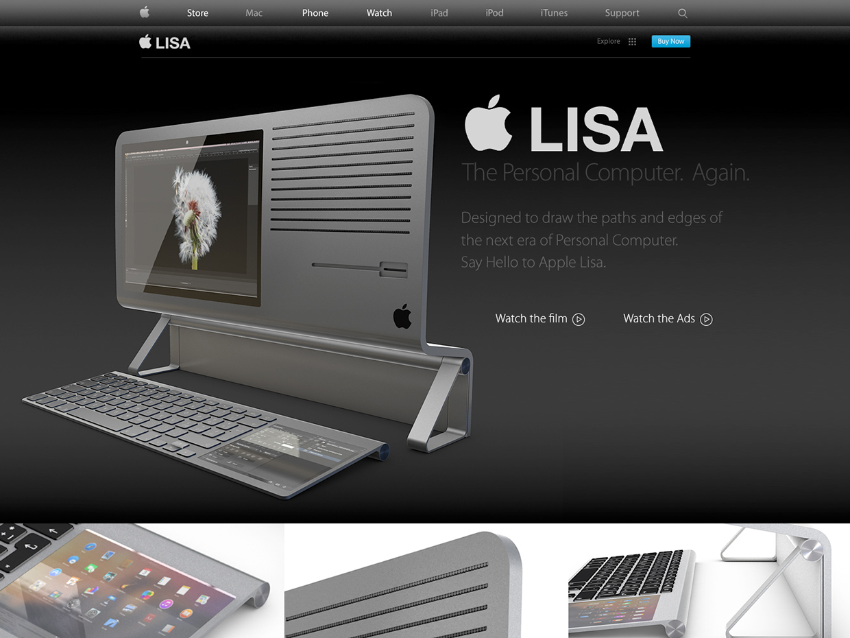 Concept: Apple’s Lisa computer reimagined (Gallery) - 9to5Mac