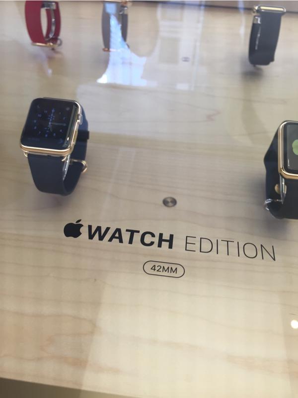 First Apple Watch displays go live in retail stores in Australia, other ...