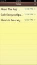 Classic Notes 2007 perfectly recreates iOS 6's Notes app with a few ...