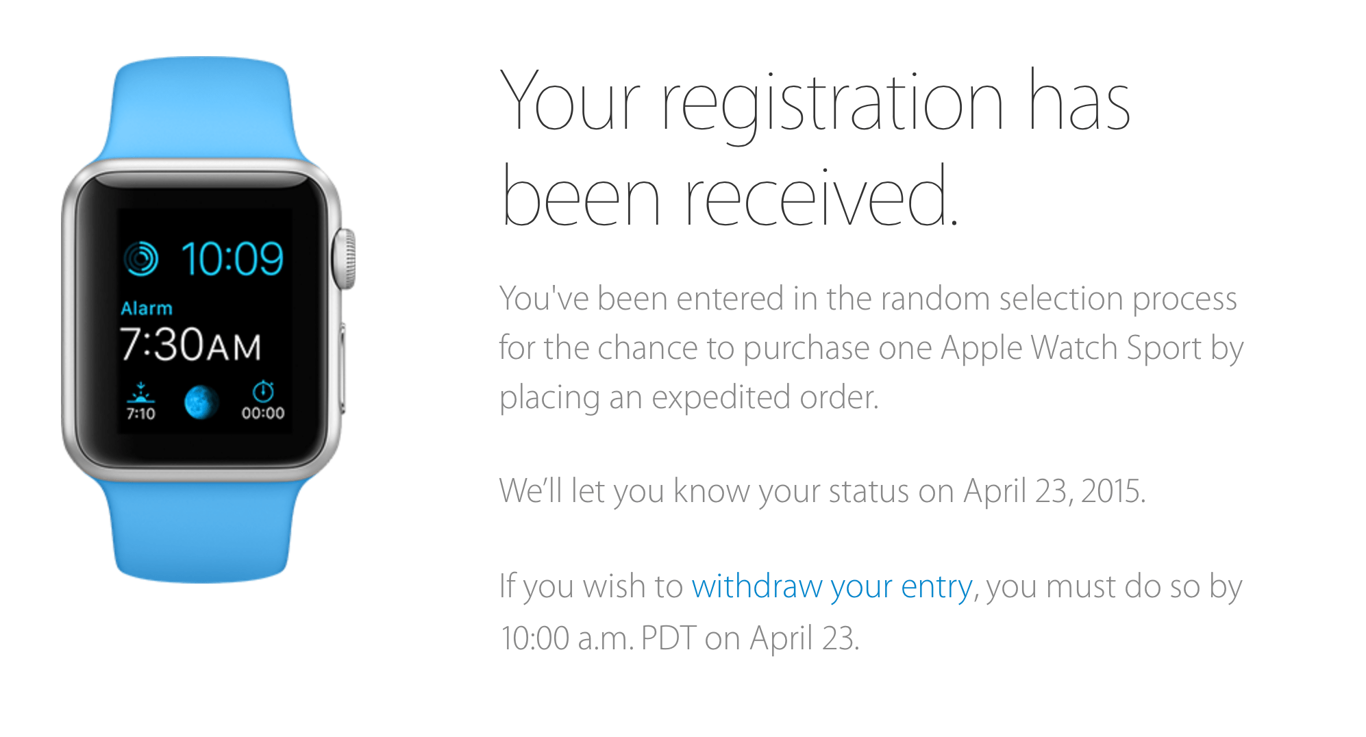 Apple offering developers expedited Apple Watch deliveries by random ...