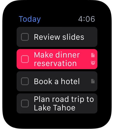Things task management app coming to Apple Watch with focus on Today ...