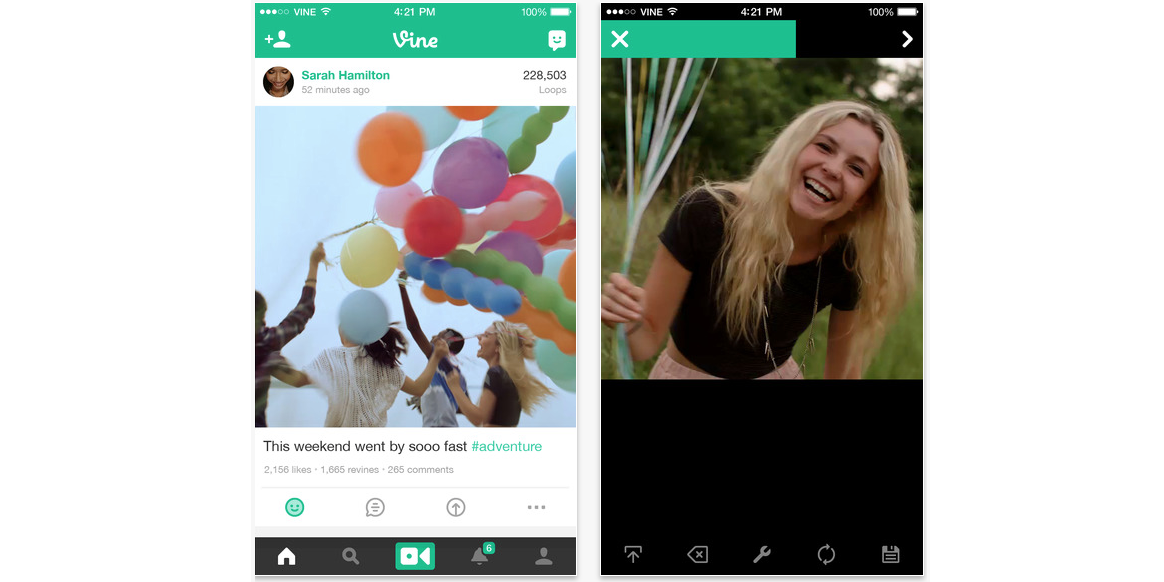 Now you can share your Vine masterpieces with all your social networks ...