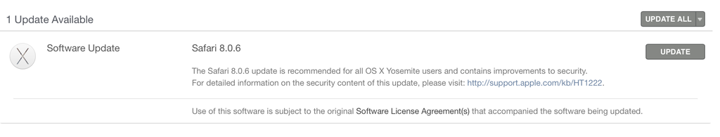 Apple releases Safari 8.0.6, 7.1.6, and 6.2.6 with security upgrades ...