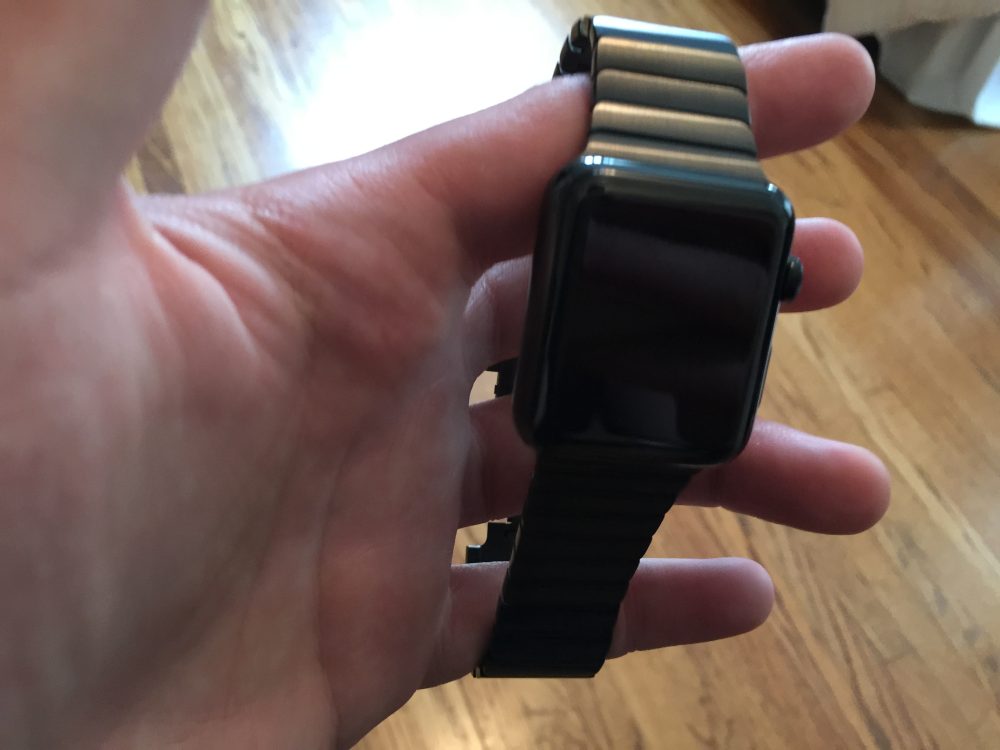 First Space Black steel Apple Watches arriving, hands-on photos ...