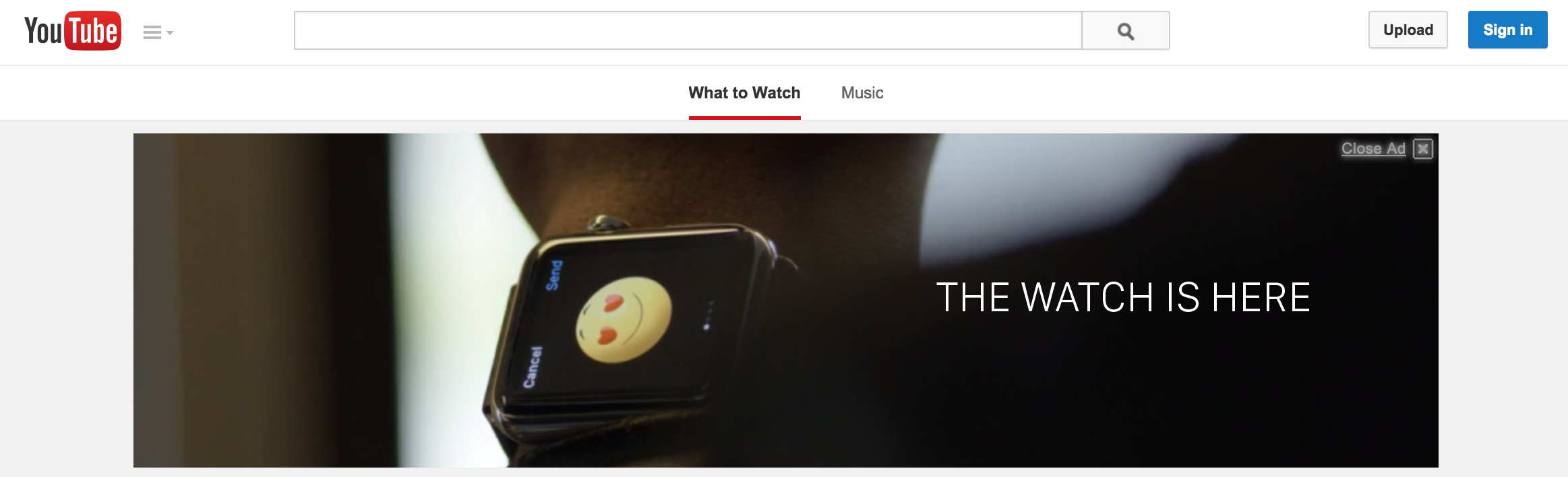 Apple Watch takes over top of YouTube homepage with animated ads - 9to5Mac