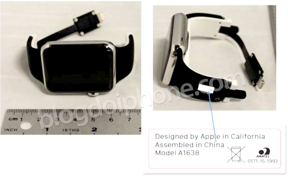 A look at the modified Apple Watch w/ Lightning connector Apple Stores ...