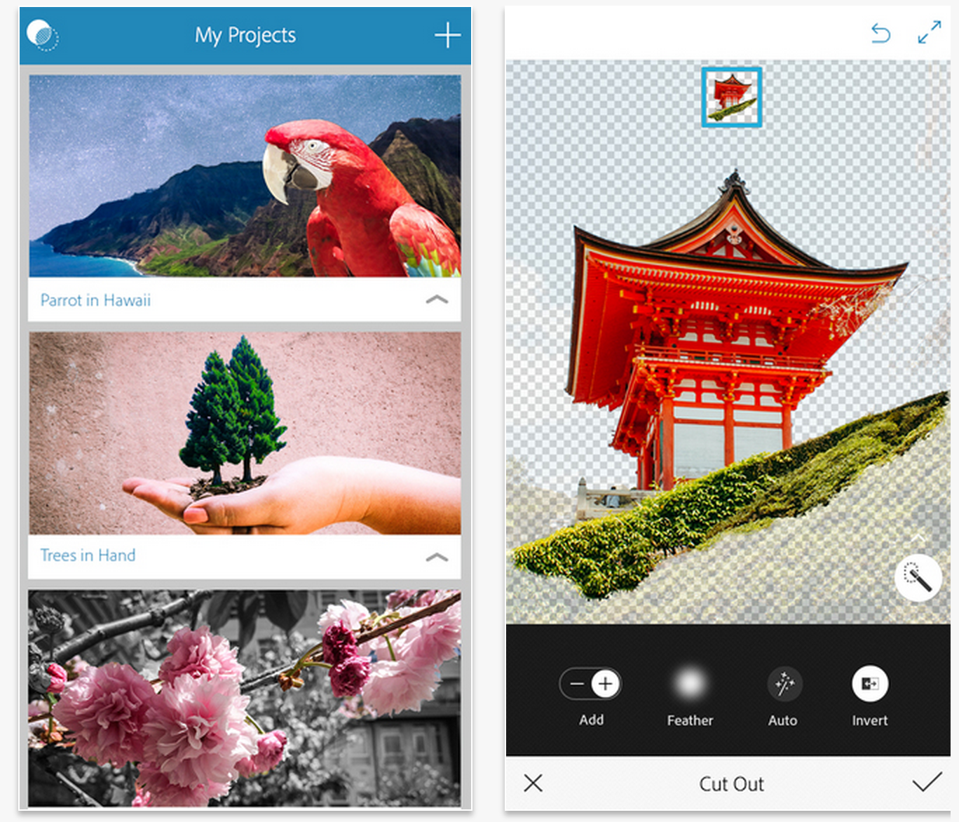 Adobe Photoshop Mix app gets CC library import, ‘Send to Lightroom ...