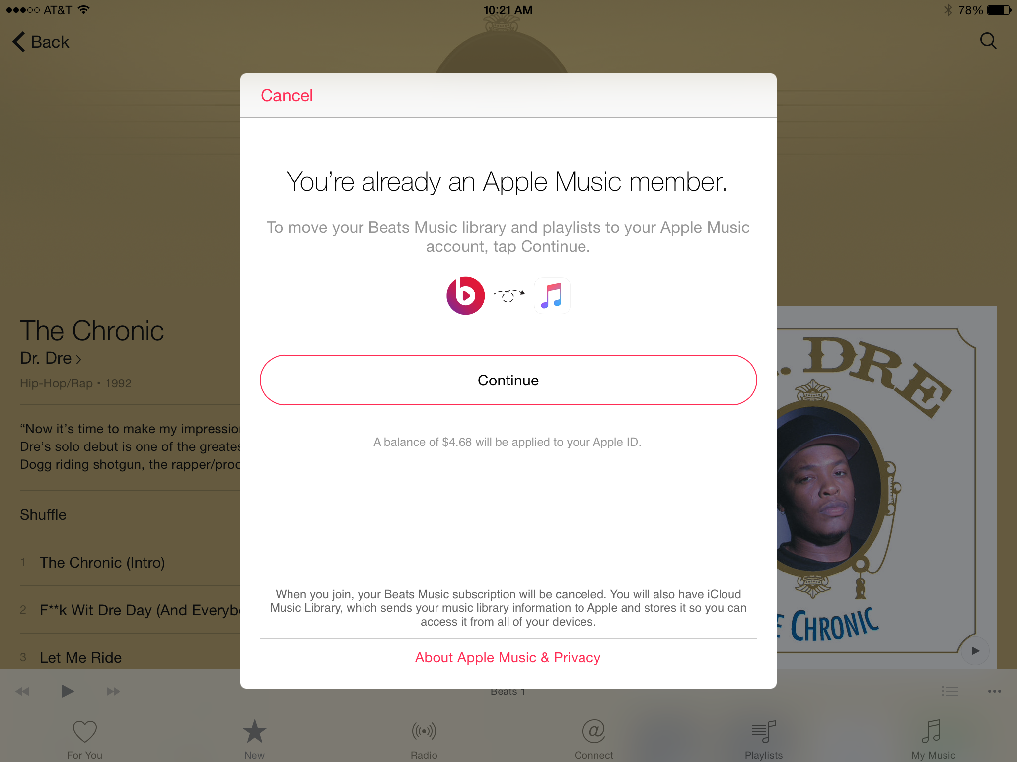 Apple updates Beats Music for iOS to enable migration to Apple Music ...