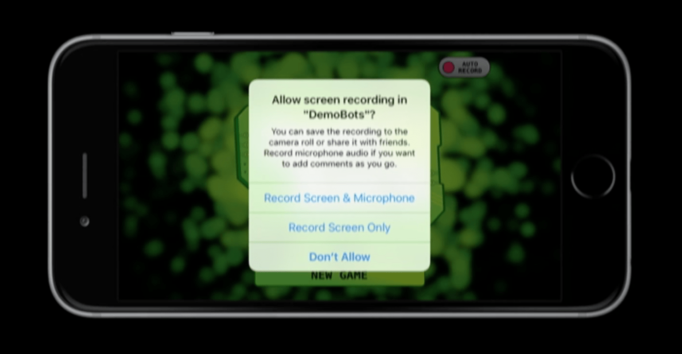 New iOS 9 ReplayKit will screen record gameplay & app videos without ...
