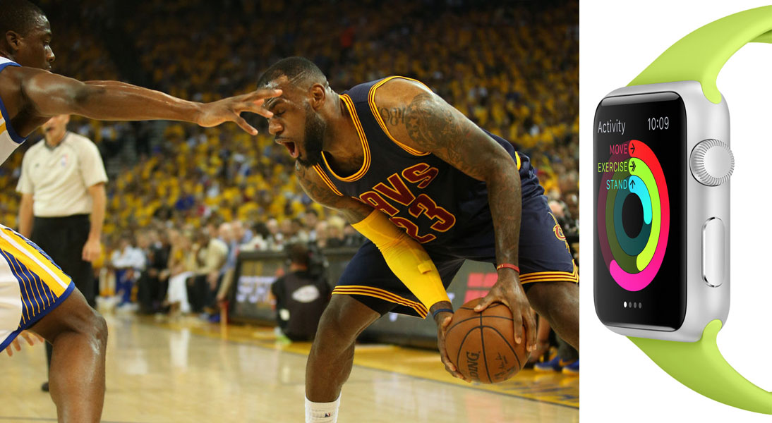 Samsung celebrity spokesman LeBron James gives Apple Watches to ...