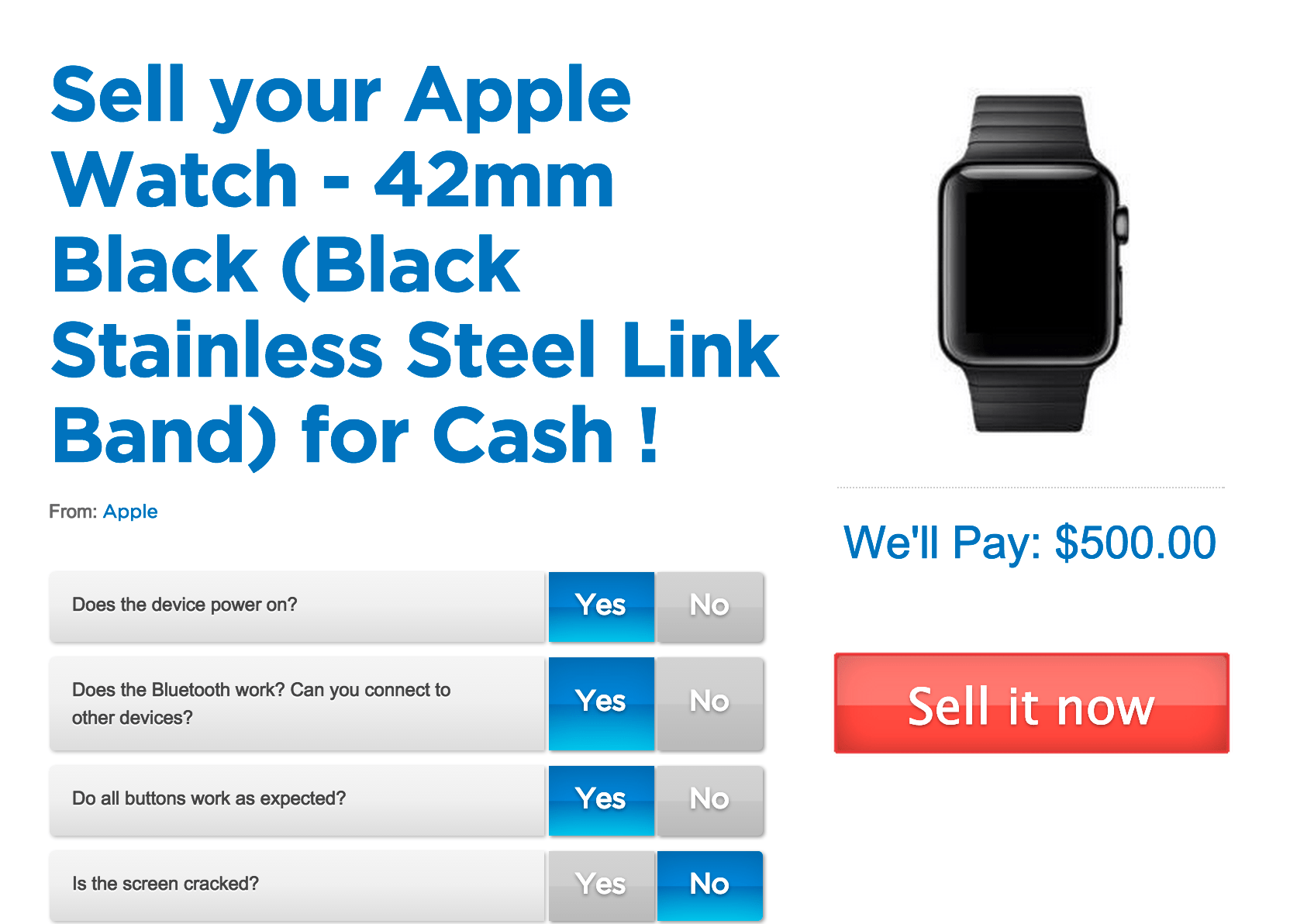 Trade-in services begin accepting Apple Watch, but don’t expect to ...