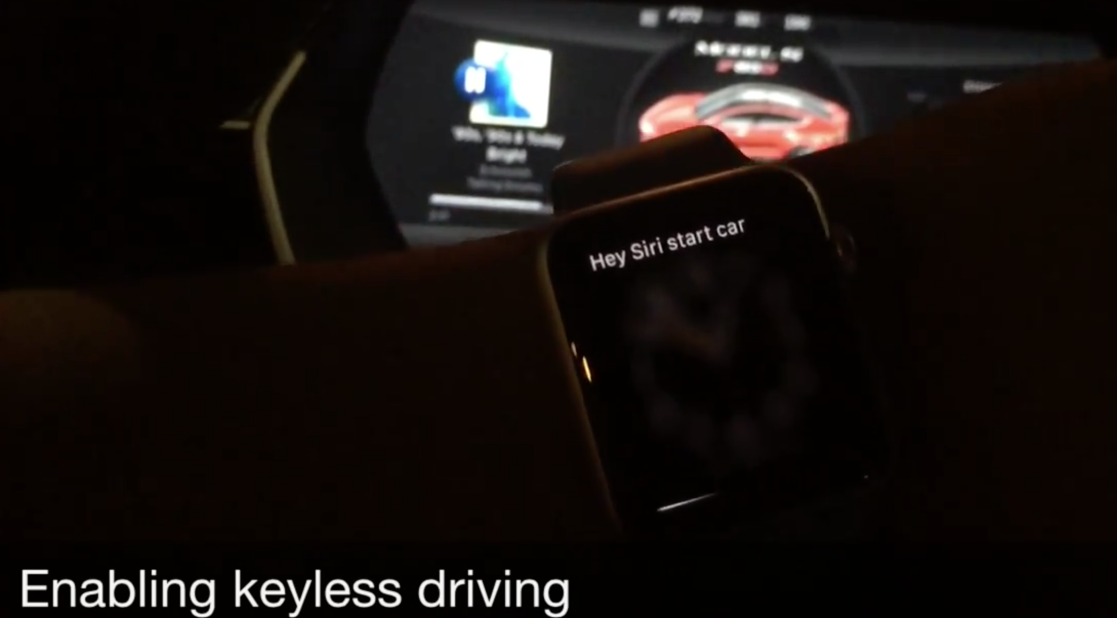 Tesla Model S remotely started using Siri on Apple Watch and 'Remote S ...