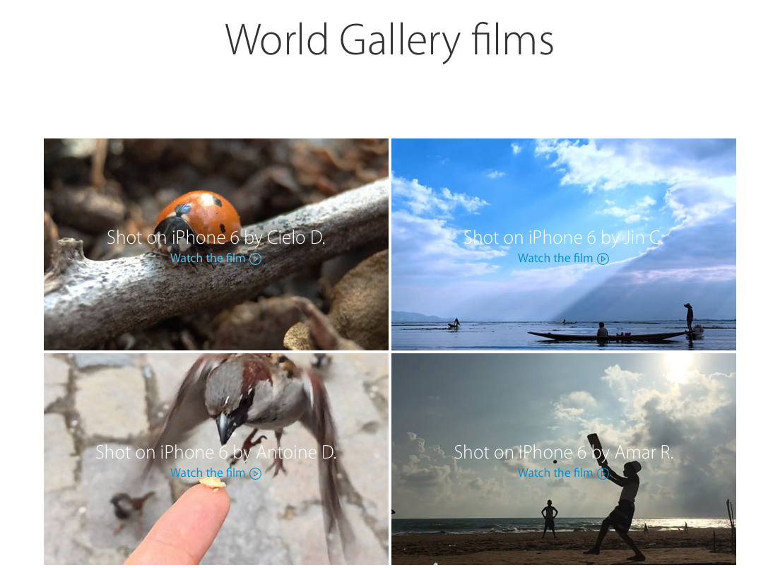 Apple expands Shot on iPhone campaign to highlight video capturing ...