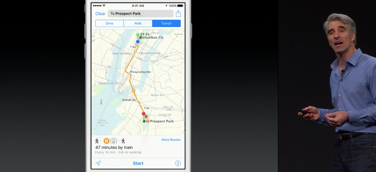 Apple officially delivers transit directions to Maps with iOS 9 - 9to5Mac