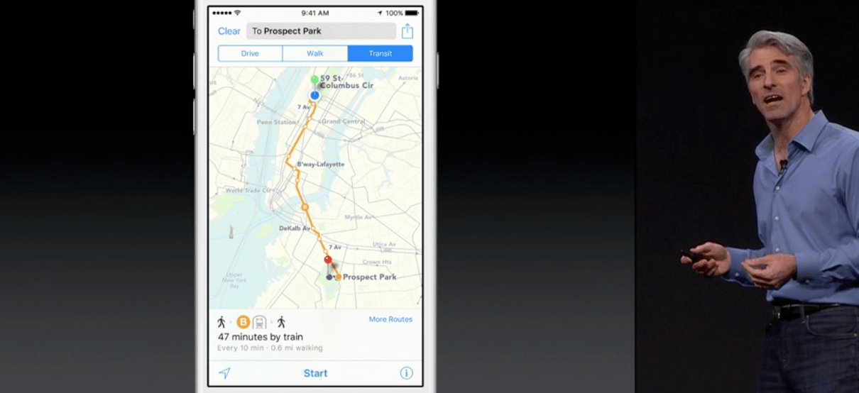 Apple officially delivers transit directions to Maps with iOS 9 - 9to5Mac