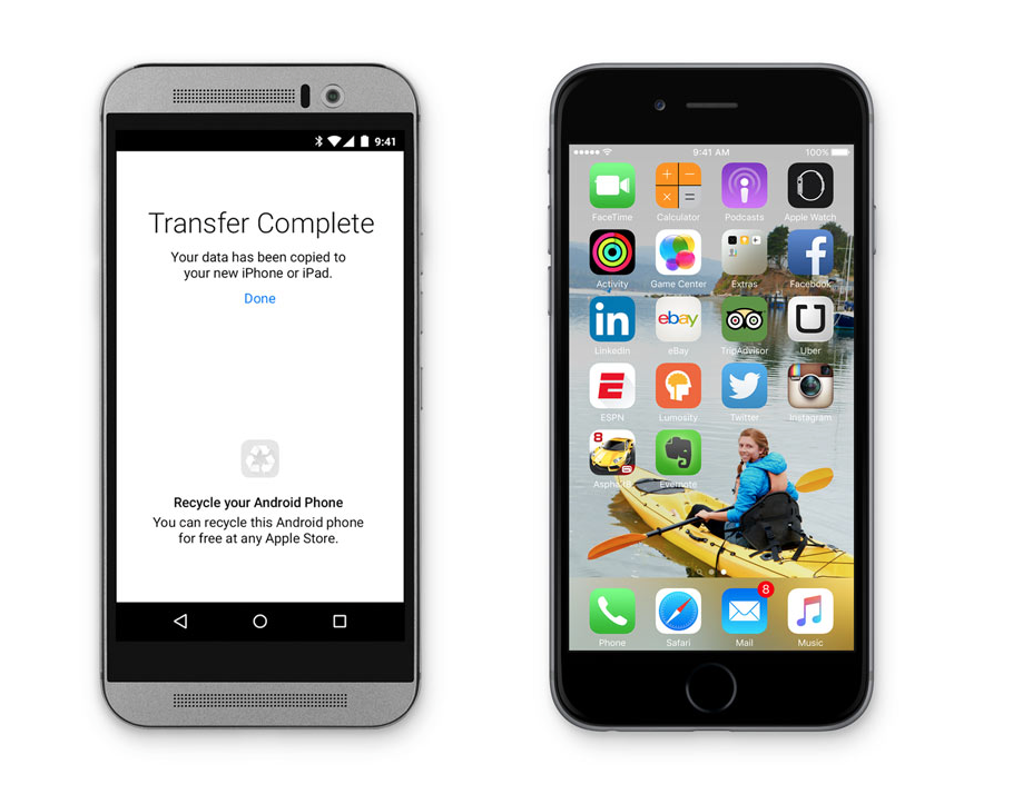 Apple shows off new 'Move to iOS' app to make it easier to switch from ...