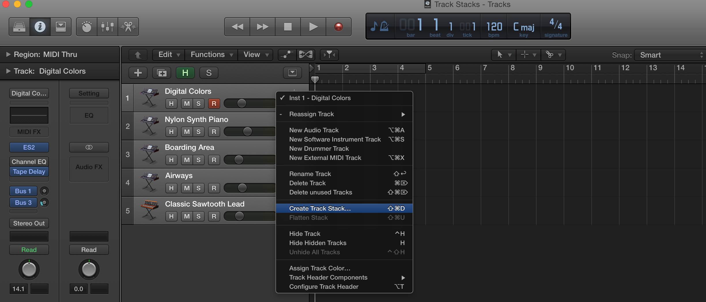 The Logic Pros: How to create multi-layered synth patches & drum sounds with Track Stacks - 9to5Mac