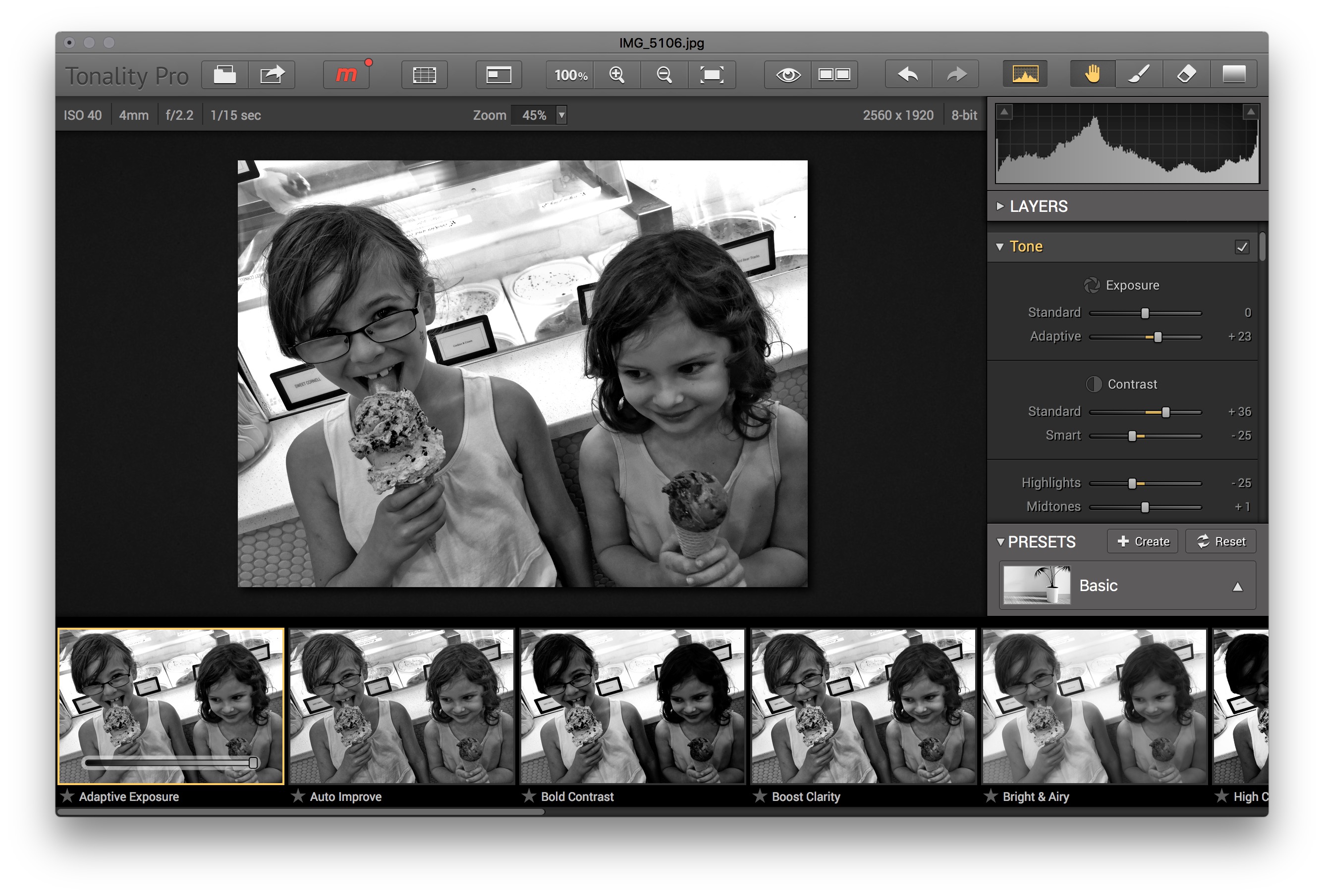 MacPhun's new Tonality 1.2 brings beautiful black & white photo tools ...