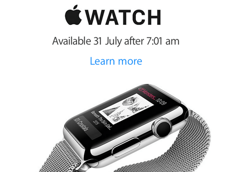 Apple Watch release date for New Zealand scheduled for July 31st - 9to5Mac