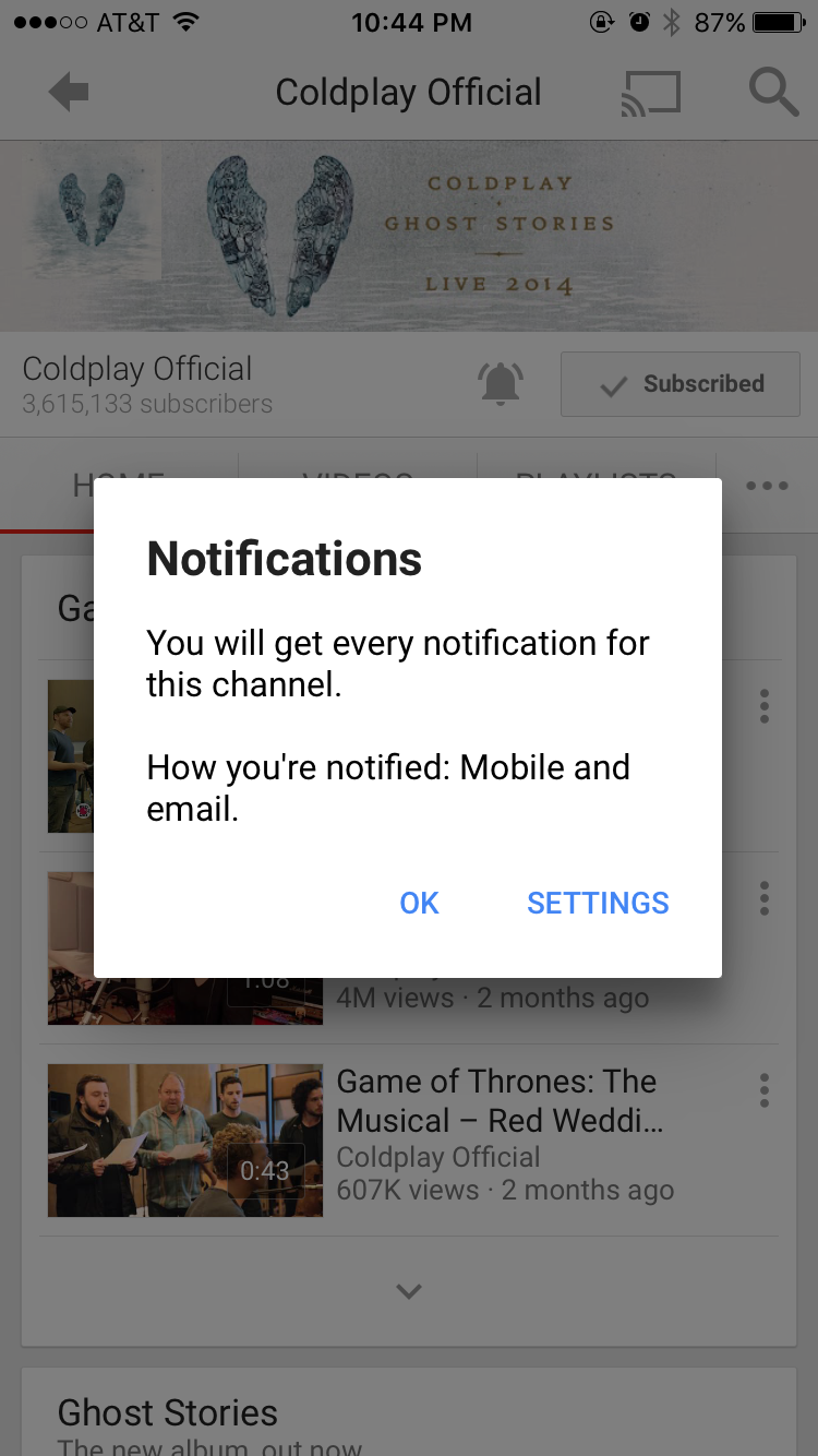 YouTube for iOS updated w/ support for fullscreen vertical videos ...