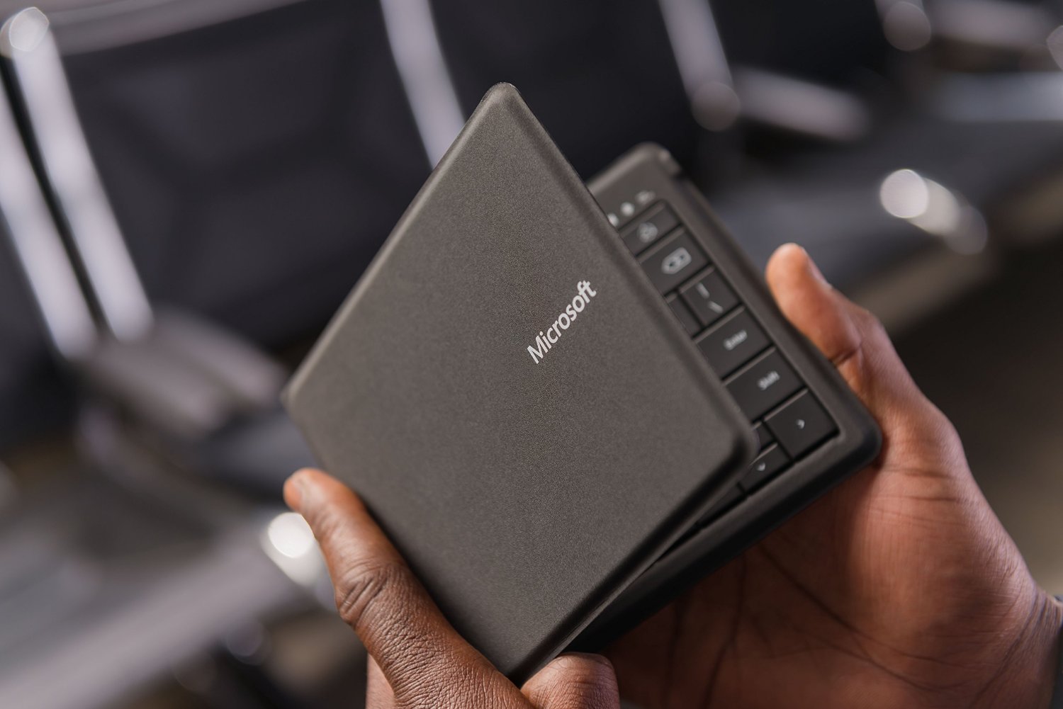 Microsoft’s $99 Universal Foldable Keyboard for iPhone, iPad, & other ...