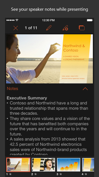 Microsoft Office iOS apps add Outlook integration, improved sharing ...