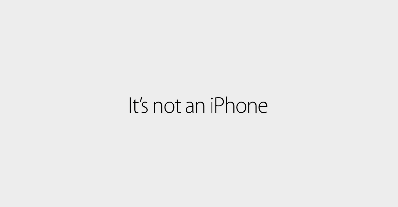Apple debuts "If it's not an iPhone, it's not an iPhone" ad campaign ...