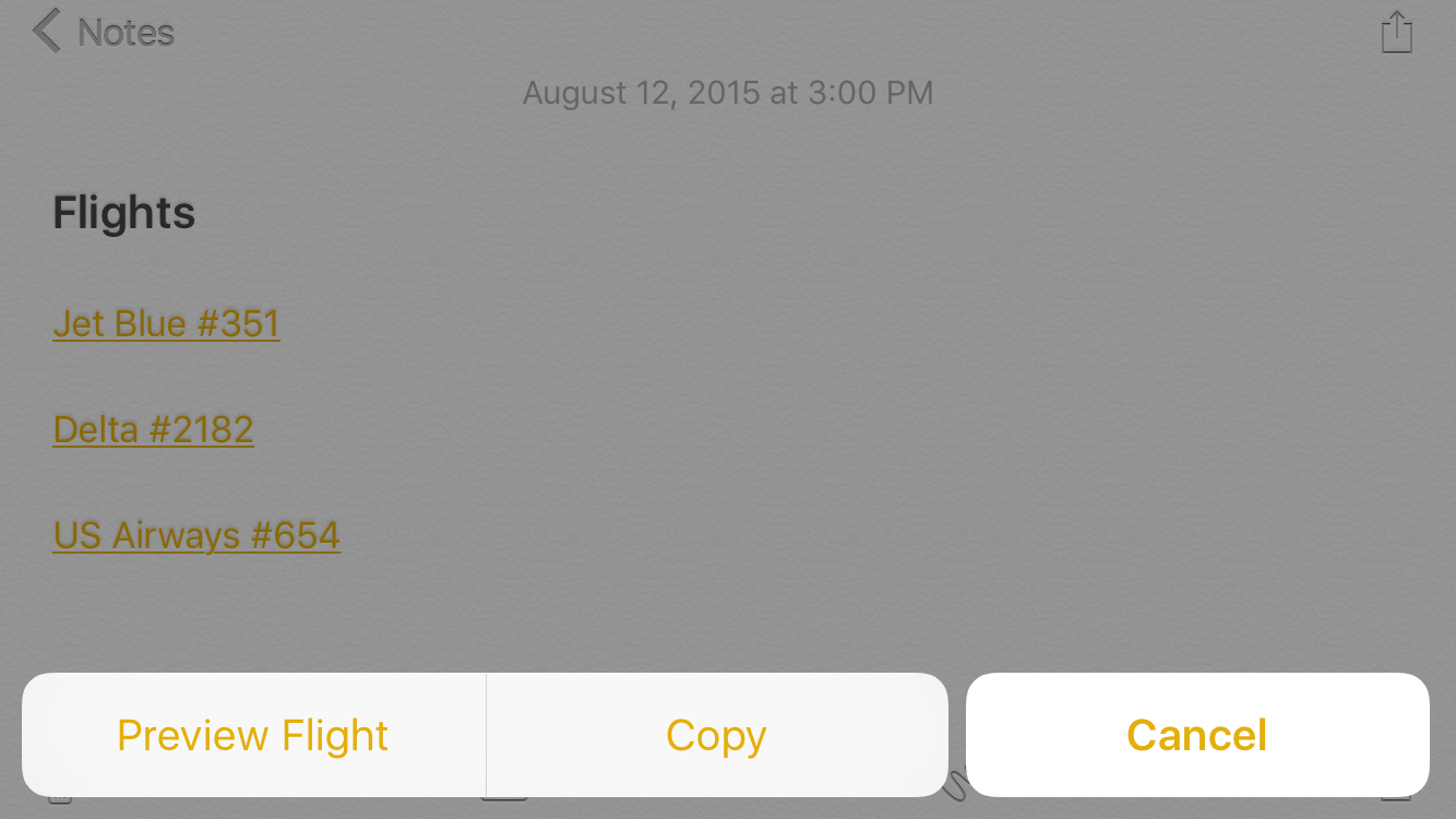 How-To: Quickly look up flight status data on iOS 9 and OS X El Capitan ...