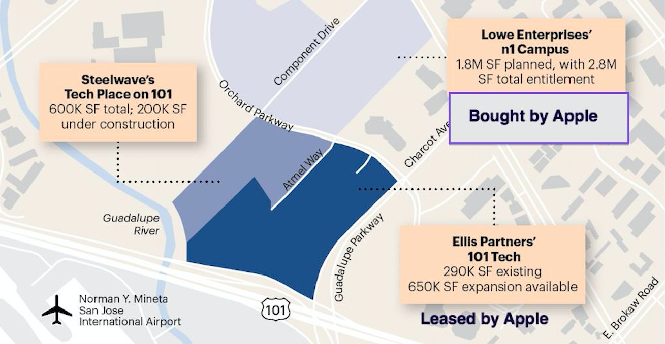 Apple purchases 43-acre developmental plot in San Jose for $138M - 9to5Mac
