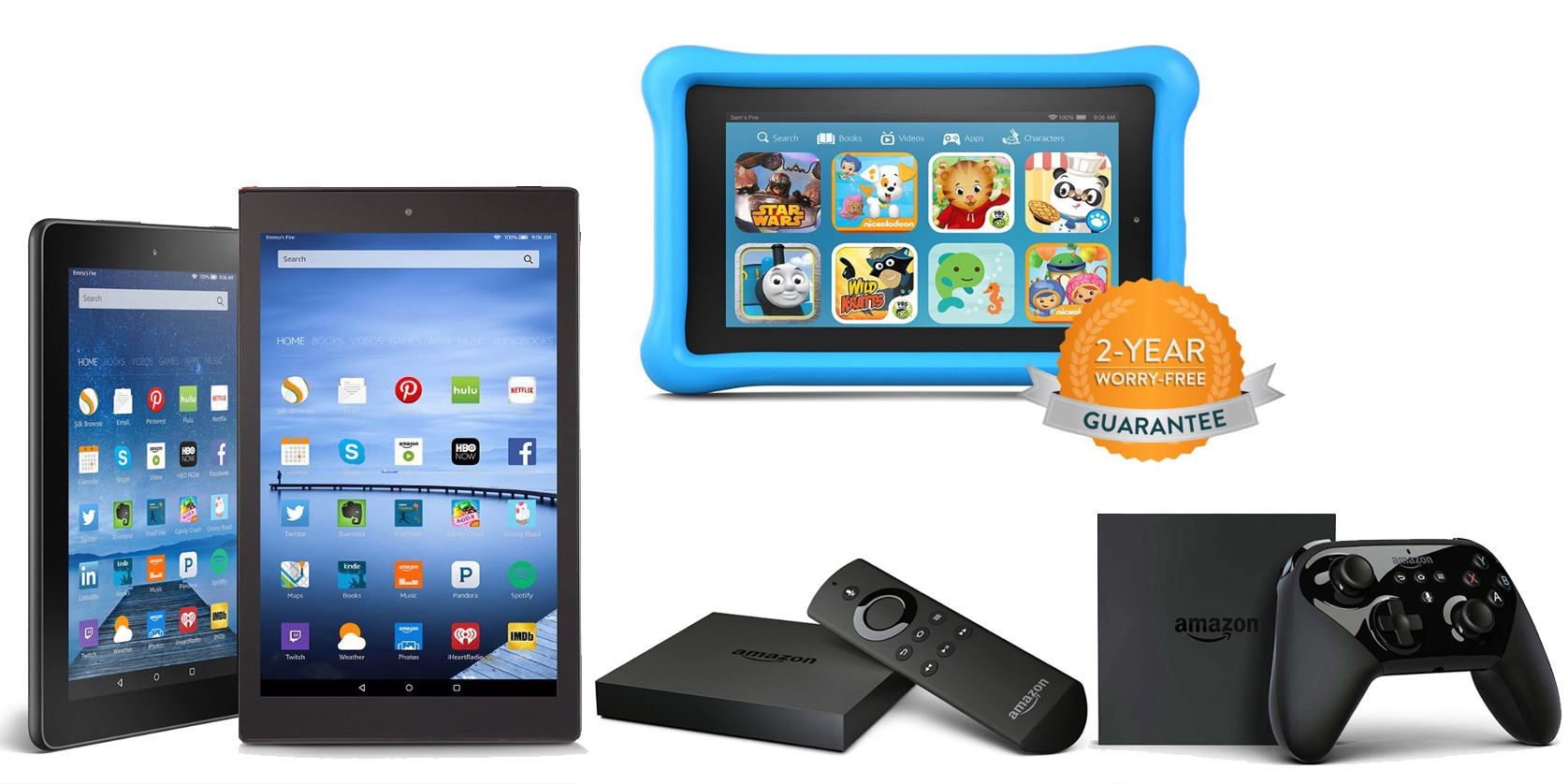 Amazon's new $100 4K Fire TV, $50-$100 tablets aim straight at new ...