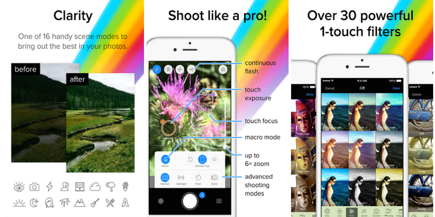 Camera+ launches its first free version w/ in-app upgrades for advanced ...