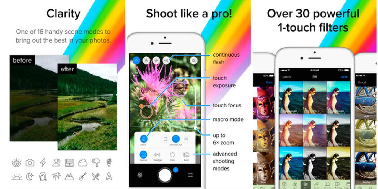 Camera+ launches its first free version w/ in-app upgrades for advanced ...